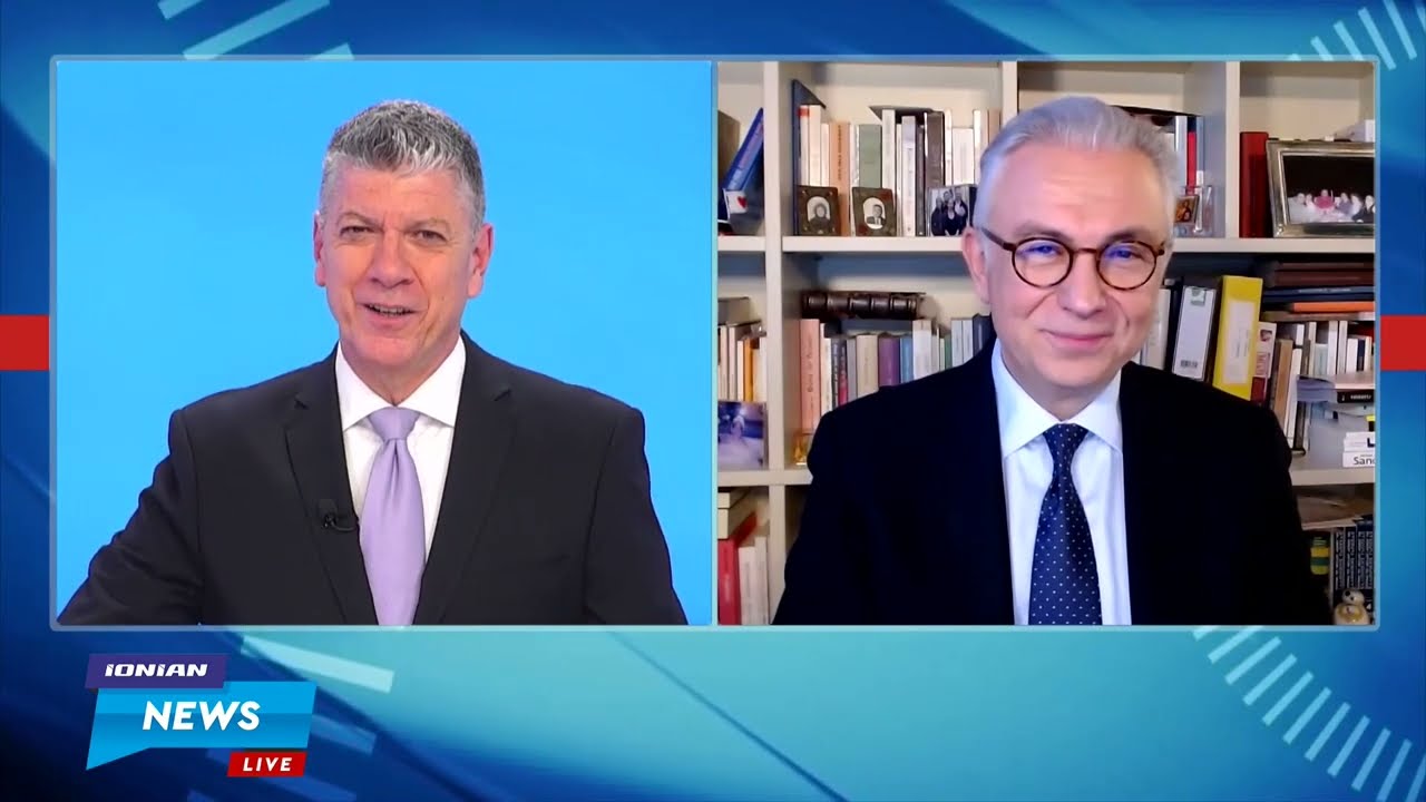 O πρ. Υπουργός Επικρατείας Θ. Ρουσόπουλος στο ΙΟΝΙΑΝ - Ionian TV